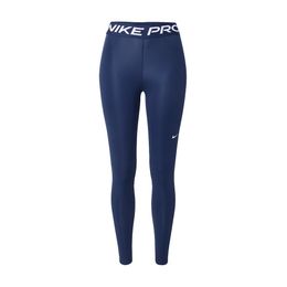 Nike Sporthose 'Pro' Damen Gr&ouml;&szlig;e M navy / wei&szlig;