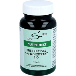 Nutritheke Brennnessel 500 mg Extrakt Bio Kapseln 60 St