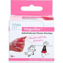 Fingerflex 2,5 cmx4,5 m pink Einhorn latexfrei 1 St