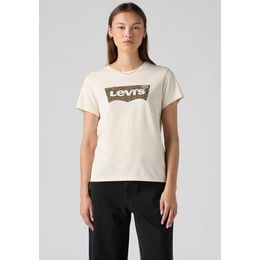 Levi's LEVI'S Damen T-Shirt "LSE THE PERFECT TEE"lse_annessa cheetah, Gr. S, Jersey, Obermaterial: 100% Baumwolle, Shirts
