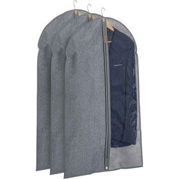 Relaxdays, Kleidersack + Hängeaufbewahrung, 3x Kleidersack