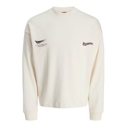 Jack & Jones Jack & Jones Sweatshirt 'JCOSignal' male Beige size S