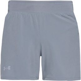 Under Armour Launch Elite Funktionsshorts Herren - grau - Gr. XL - Polyester