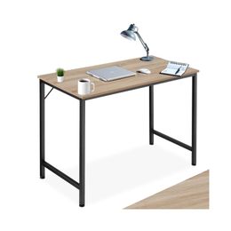 TecTake&reg; Schreibtisch, Industrial Style, gro&szlig;e Beinfreiheit, H&ouml;he 75,5 cm