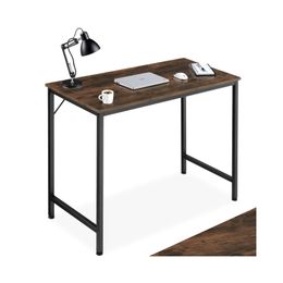 TecTake&reg; Schreibtisch, Industrial Style, gro&szlig;e Beinfreiheit, H&ouml;he 75,5 cm