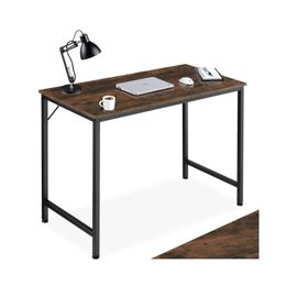 TecTake&reg; Schreibtisch, Industrial Style, gro&szlig;e Beinfreiheit, H&ouml;he 75,5 cm