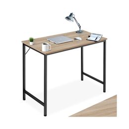TecTake&reg; Schreibtisch, Industrial Style, gro&szlig;e Beinfreiheit, H&ouml;he 75,5 cm