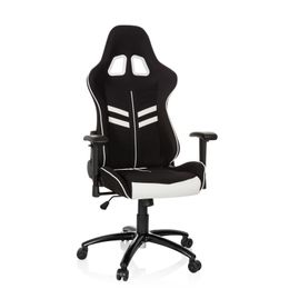hjh OFFICE Gamingstuhl LEAGUE PRO I Stoff mit Armlehnen (h&ouml;henverstellbar)