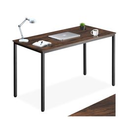TecTake&reg; Schreibtisch, Industrial Style, gro&szlig;e Beinfreiheit, 120 x 60 x 75,5 cm