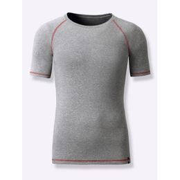 w&auml;schepur men Herren Shirt, anthrazit-meliert, Gr&ouml;&szlig;e 6