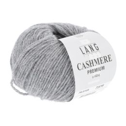 Cashmere Premium von Lang Yarns, Aschgrau m&eacute;lange, aus Kaschmir
