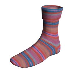 Sockenwolle Super Soxx Color Disco Soxx 4-fach von Lang Yarns, Celebration, aus Schurwolle