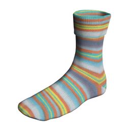 Sockenwolle Super Soxx Color Disco Soxx 4-fach von Lang Yarns, Got To Be Real, aus Schurwolle
