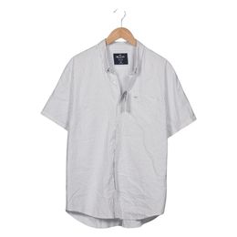 Hollister Hemd Herren Größe XXL Second Hand weiß