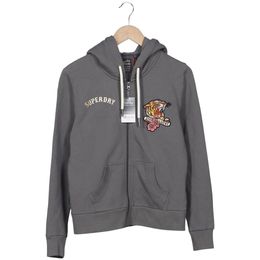 Superdry Kapuzenpullover Damen Größe L Second Hand grau