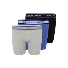 Jack & Jones Plus Jack & Jones Plus Boxer shorts 'JACCHRISTIAN' male Blue, Grey, Black size XXXL