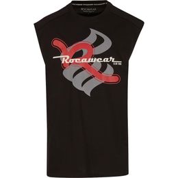 Rocawear Tanktop 'Sirene' Herren Gr&ouml;&szlig;e XXL grau / rot / schwarz