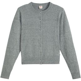 Levi's Levi's Knit Cardigan 'Supersoft Crewneck Cardigan' female Grey size M
