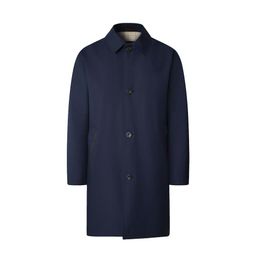 Hackett London Between-Seasons Coat 'Belgravia' male Blue size XL
