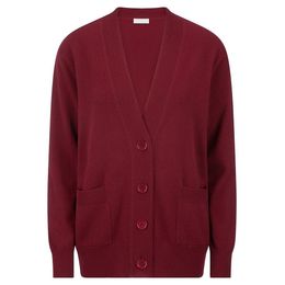 include - Strickjacke aus 100% Kaschmir, rot, Gr. 42/44 - Kaschmir