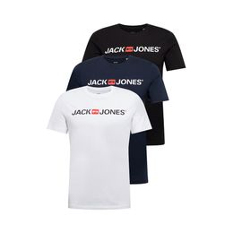 Jack & Jones Jack & Jones Shirt male Blue, Black, White size S