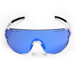YEAZ Sportsonnenbrille Herren Gr&ouml;&szlig;e One Size royalblau / schwarz / wei&szlig;