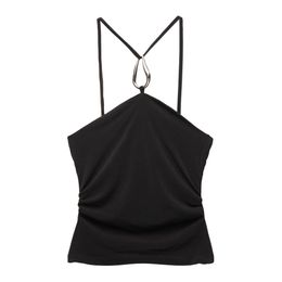 Pull&Bear Pull&bear Top Damen Gr&ouml;&szlig;e XS schwarz