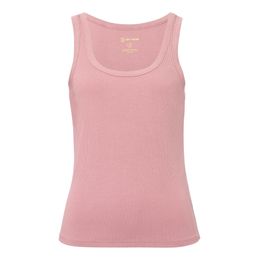 Les Lunes Tanktop 'CHLOEE Tank Rib' Damen Gr&ouml;&szlig;e L mauve