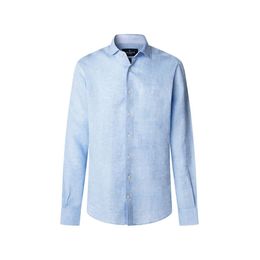 Hackett London Button Up Shirt male Blue size S