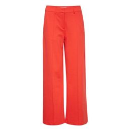 Ichi B&uuml;gelfaltenhose 'KATE' Damen Gr&ouml;&szlig;e 44 orangerot