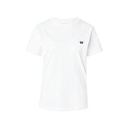 Wrangler T-Shirt 'SIGN_OFF' Damen Gr&ouml;&szlig;e XL wei&szlig;