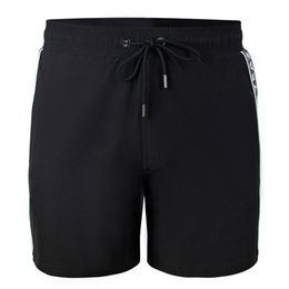 YEAZ Sportbadeshorts 'Seabeat' Herren Gr&ouml;&szlig;e M grau / schwarz / wei&szlig;