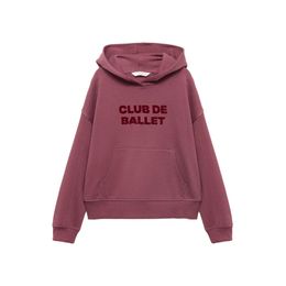 Mango Kids Sweatshirt 'BALLET' M&auml;dchen Gr&ouml;&szlig;e 152 beere / weinrot