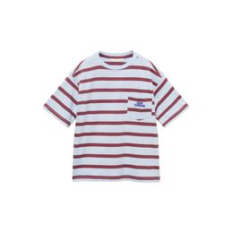 Mango Kids T-Shirt Jungen Gr&ouml;&szlig;e 164 hellblau / burgunder