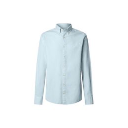 Hackett London Button Up Shirt 'Ess' male Blue size L