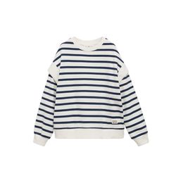Mango Kids Sweatshirt 'HOMBRI' M&auml;dchen Gr&ouml;&szlig;e 140 navy / wei&szlig;
