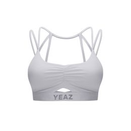 YEAZ Sporttop 'Horizon' Damen Gr&ouml;&szlig;e S grau / wei&szlig;