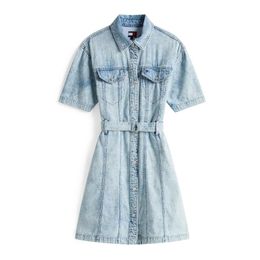 Tommy Jeans Shirt Dress female Blue size XS