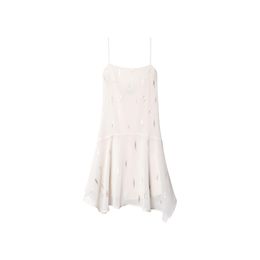 THE-ARE Kleid Damen Größe 34 weiß Winterkleid