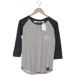 Superdry Langarmshirt Damen Größe S Second Hand grau