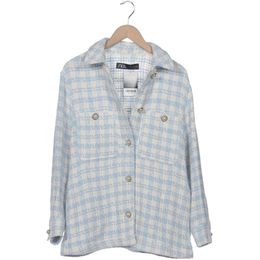 Zara Jacke Damen Größe S Second Hand hellblau
