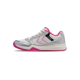 Hummel Sportschuh 'All Court' Damen Gr&ouml;&szlig;e 37 grau / pink / offwhite