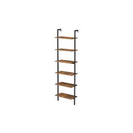 Möbel Kraft Leiterregal braun Maße (cm): B: 60 H: 204,8 » Möbel Kraft