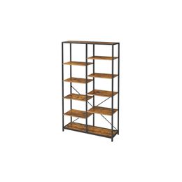 Möbel Kraft Bücherregal braun Maße (cm): B: 100 H: 170 » Möbel Kraft