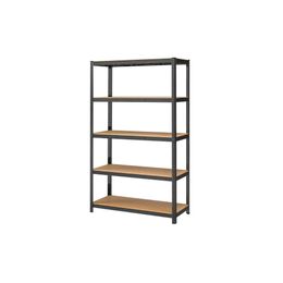 Möbel Kraft Schwerlastregal schwarz Maße (cm): B: 120 H: 200 » Möbel Kraft