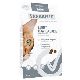 Sanabelle Trockenfutter Katze, Adult, Light Low Calorie 2x2 kg