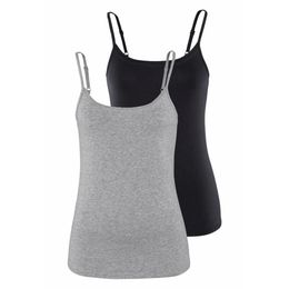 Vivance Top female Grey, Black size 32/34