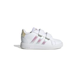 adidas originals Schuh 'Grand Court 2.0' Jungen Gr&ouml;&szlig;e 27 silber / wei&szlig;
