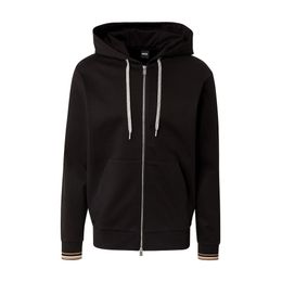 BOSS Zip-Up Hoodie 'C-Spence' male Black size M