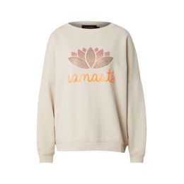 miss goodlife Sweatshirt 'Namaste' female Beige size M